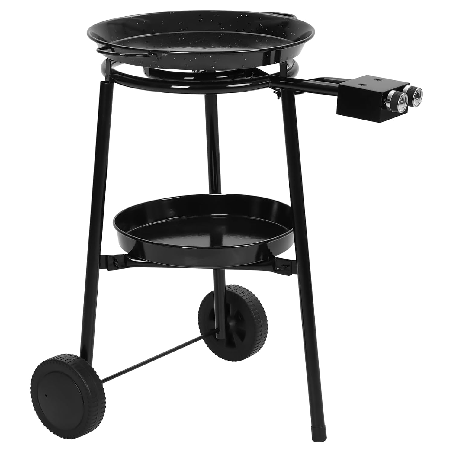 Amazon.com: Paella Burner and Stand Set on Wheels - Complete Paella Kit ...