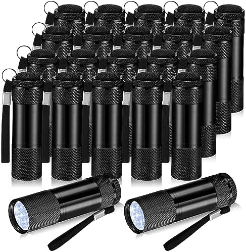 VIHOSE 20 Pcs Mini Flashlights Bulk, Bright Aluminum Handheld Flash ...