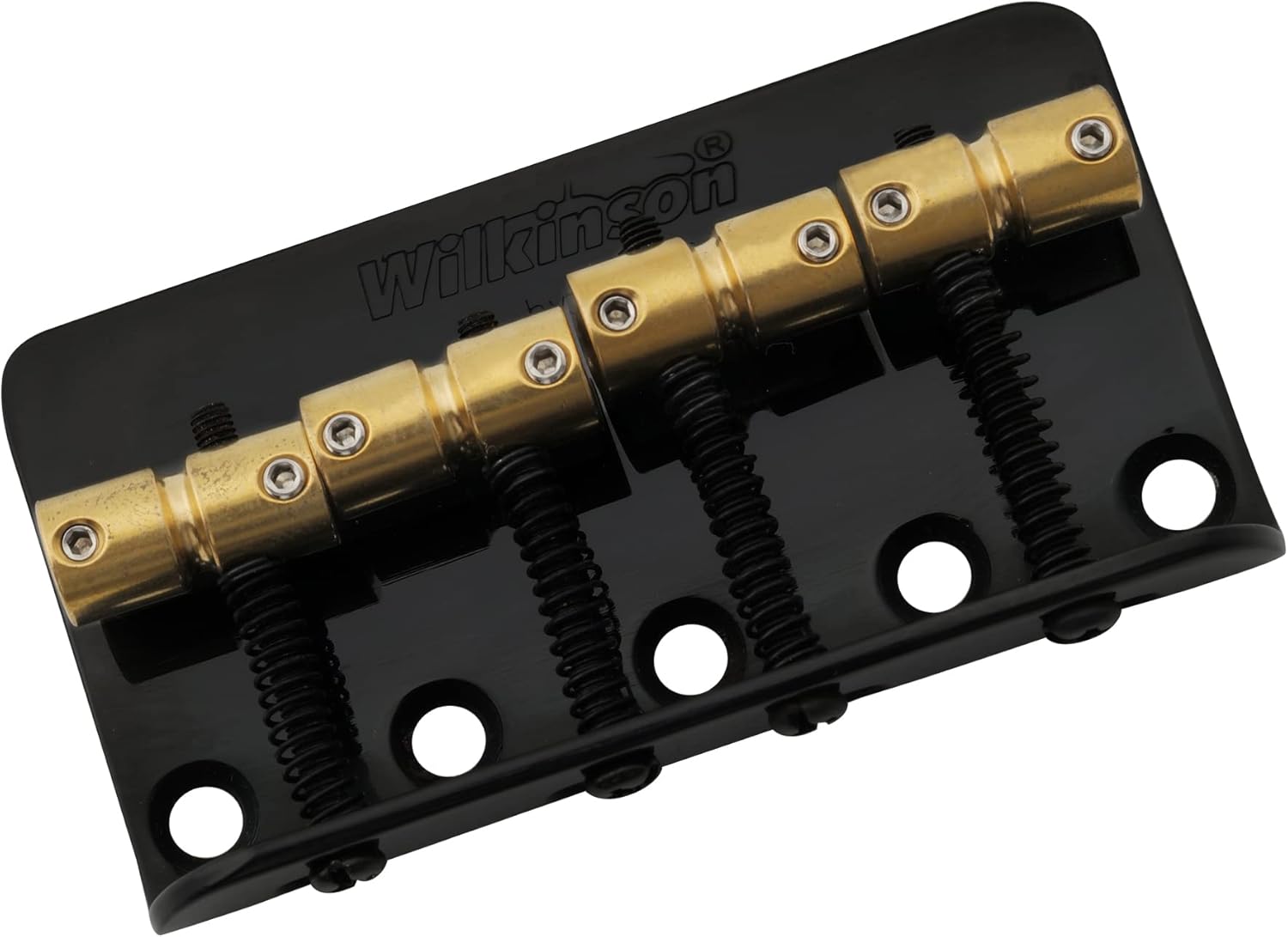 Wilkinson WBBC Vintage 4 String Bass Bridge Brass Saddles for Fender ...