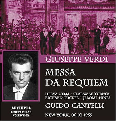 Verdi, Giuseppe, Guido Cantelli, Claramae Turner, New York Philharmonic ...