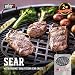 Weber 8834 Gourmet BBQ System Sear Grate,Black : Amazon.de: Garten