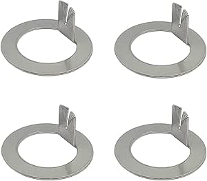 Amazon.com: 4PCS 1" Trailer Wheel Spindle Washer Fit for EZ Lube ...