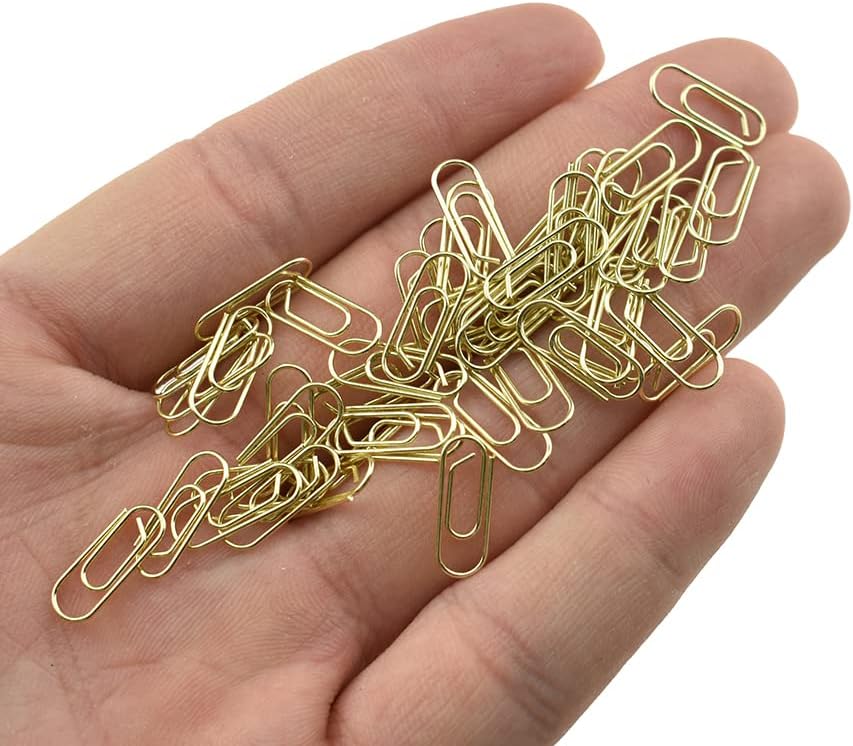 Amazon.com : NX Garden 200 PCS 36mm Stainless Steel Triangle Paper Clip ...