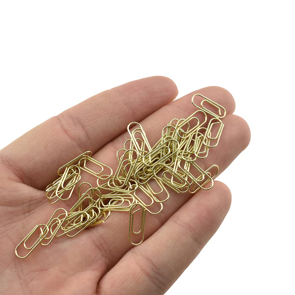 Amazon.com : HAHIYO Paper Clips Sturdy 0.59 inches Length 50 Pack Mini ...