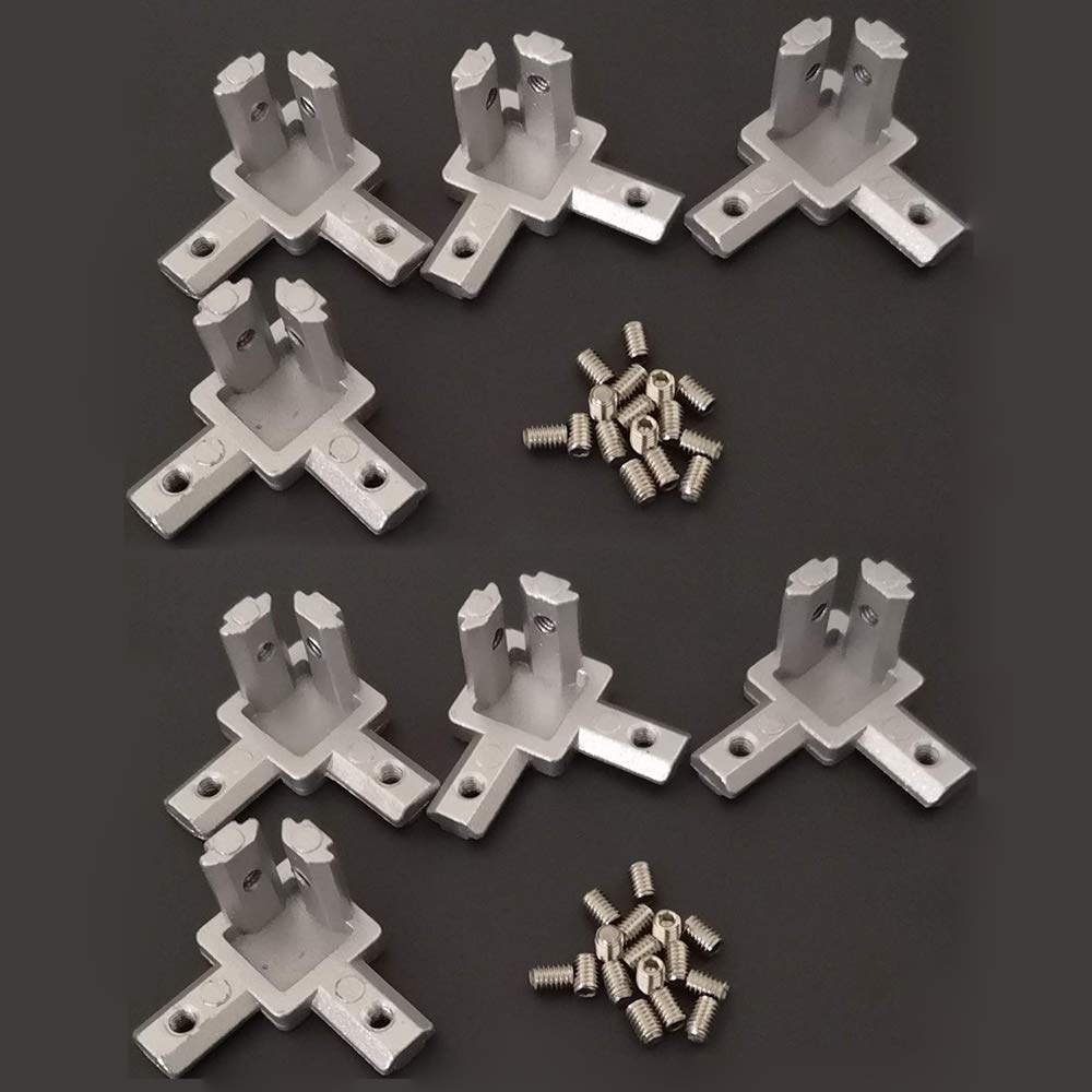 Amazon.com: 8-Pack 2020 3-Way End Corner Bracket Connector for 2020 ...
