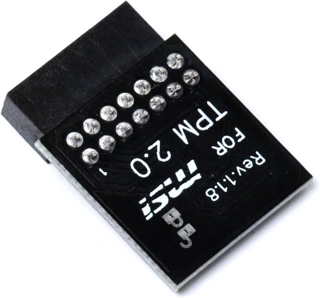 Amazon.com: TPM2.0 Security Module 14Pin -LPC M S I (14-1) Trusted Platform for M S I MS -4136 ...