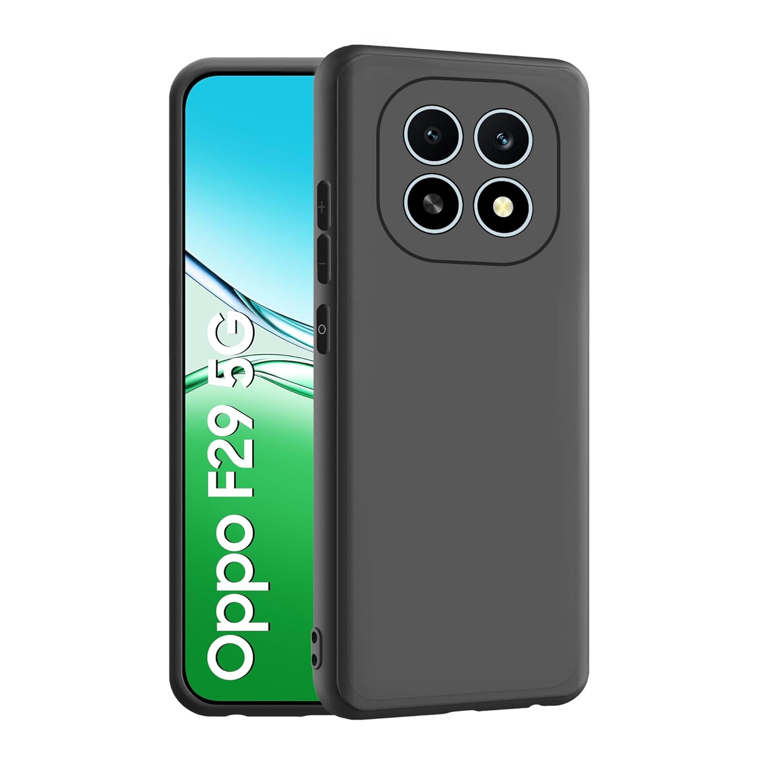 CEDO Oppo F29 (5G) Back Cover | Camera Bump Protection & Inner Velvet Fabric Lining | Ultra Slim ...