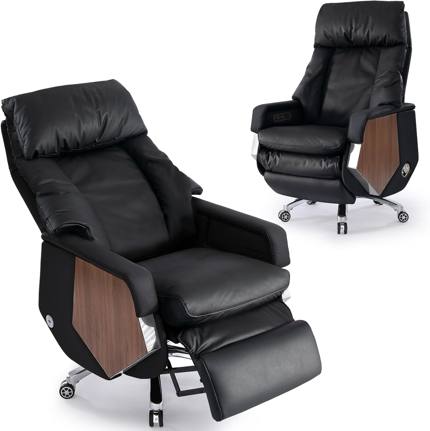 Amazon.com: EMIAH Ergonomic Office Chair with Footrest Electric ...
