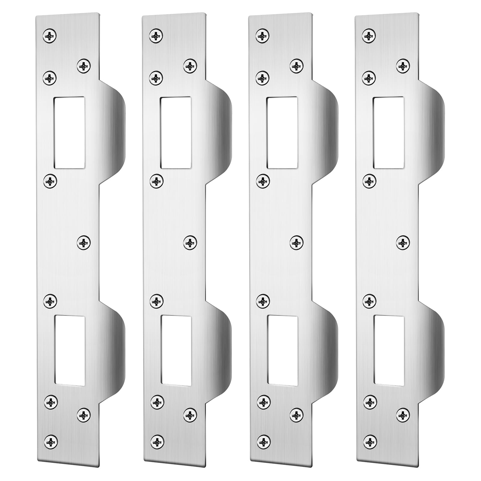 Blulu 4 Pcs Defender Door Strike Security Combination Strike Security ...