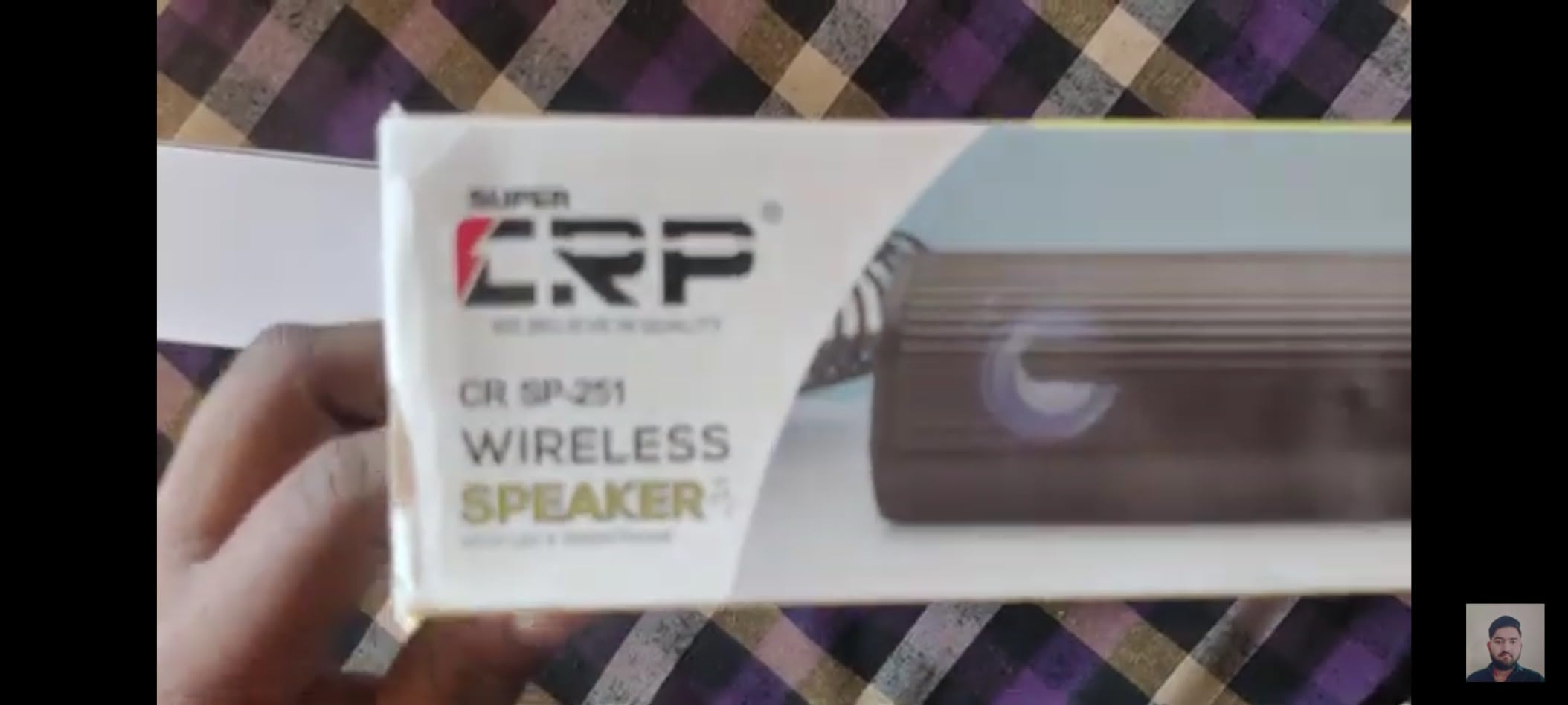 SUPER CRP Wireless Bluetooth Soundbar Speaker with USB/SD Card/FM | Wireless Surround Sound ...