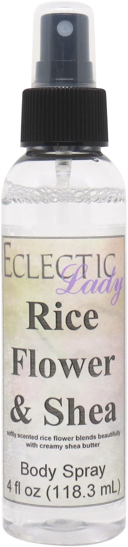 Amazon.com : Rice Flower and Shea Body Spray, 2 ounces, Body Mist for ...