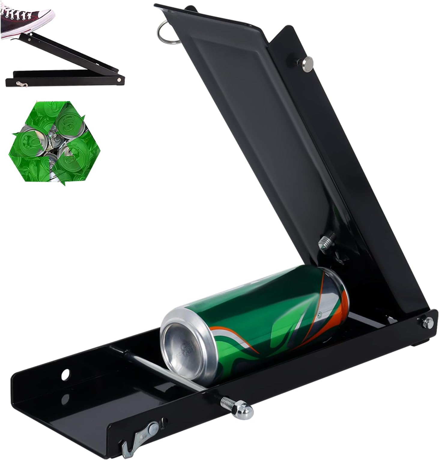 Amazon.com: Can Crusher for Recycling Aluminium Foot Operated, Heavy ...