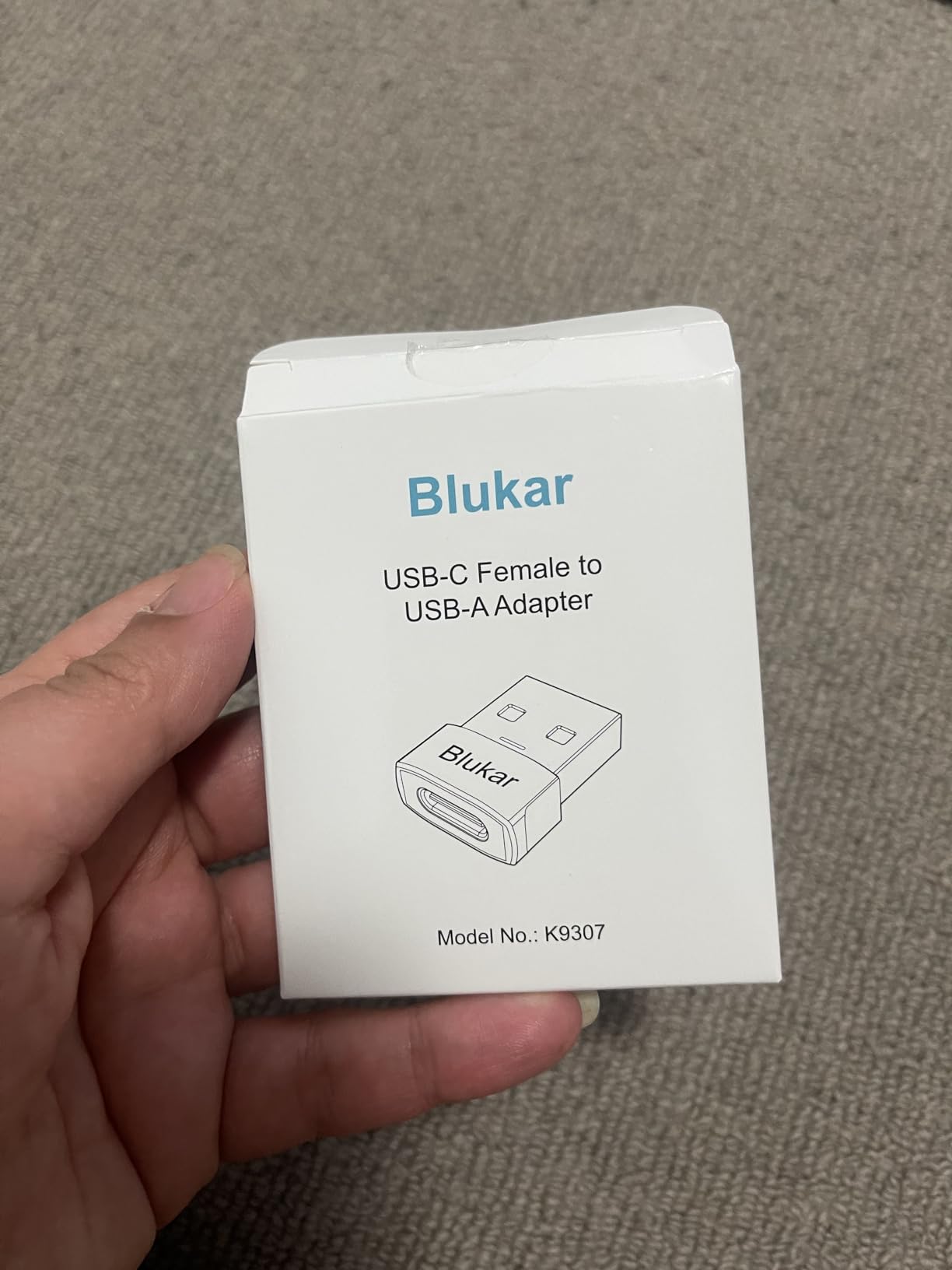 USB C Female to USB Male Adapter, Blukar [3 Pack] USB C to USB Adapter ...