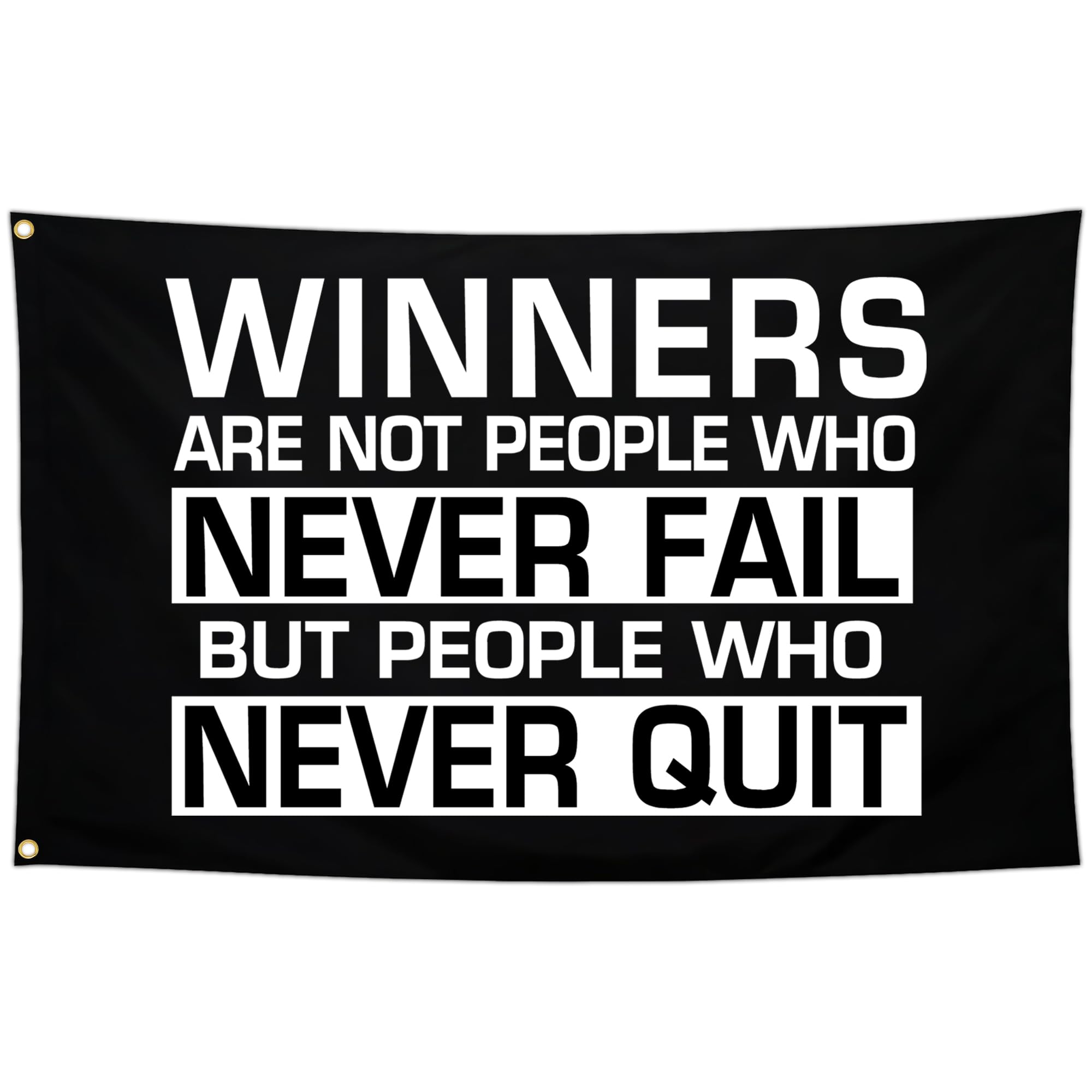 Amazon.com : Aroxtms Discipline Motivational Flag 3x5 Ft Winners Gym ...