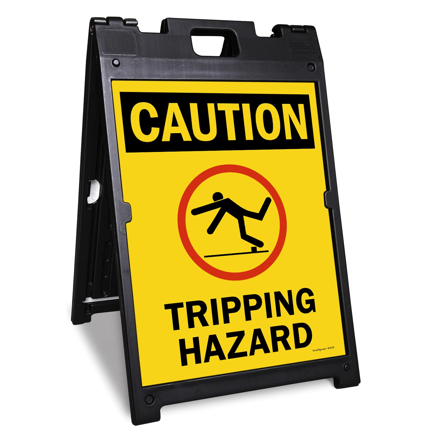 Caution Tripping Hazard Floor Sign