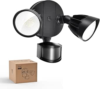 Philips 44W 4200 lm LED Security Light Outdoor w/PIR Motion Sensor ...