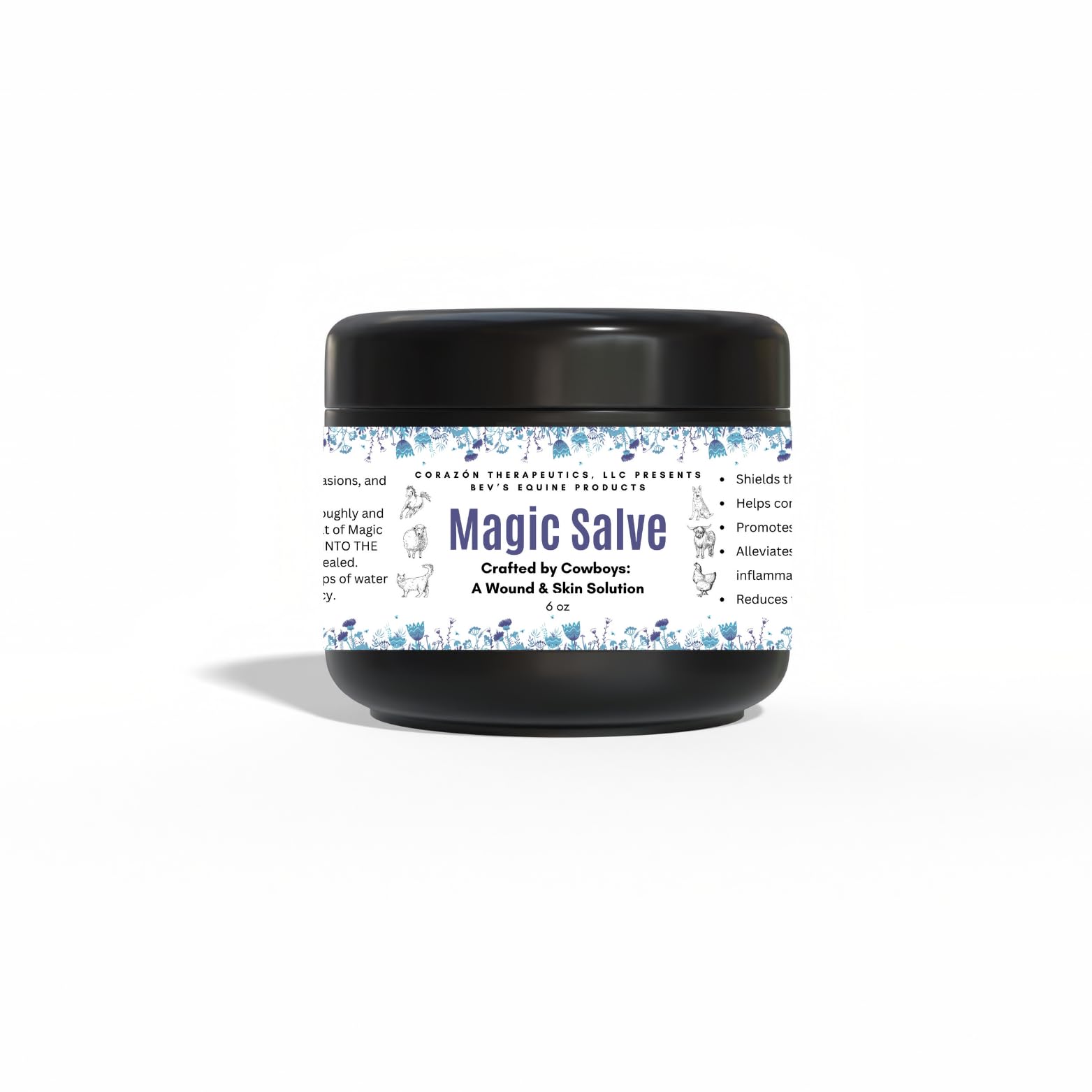 Amazon.com: Wound Salve - for Horses, Pets, Livestock & People ...