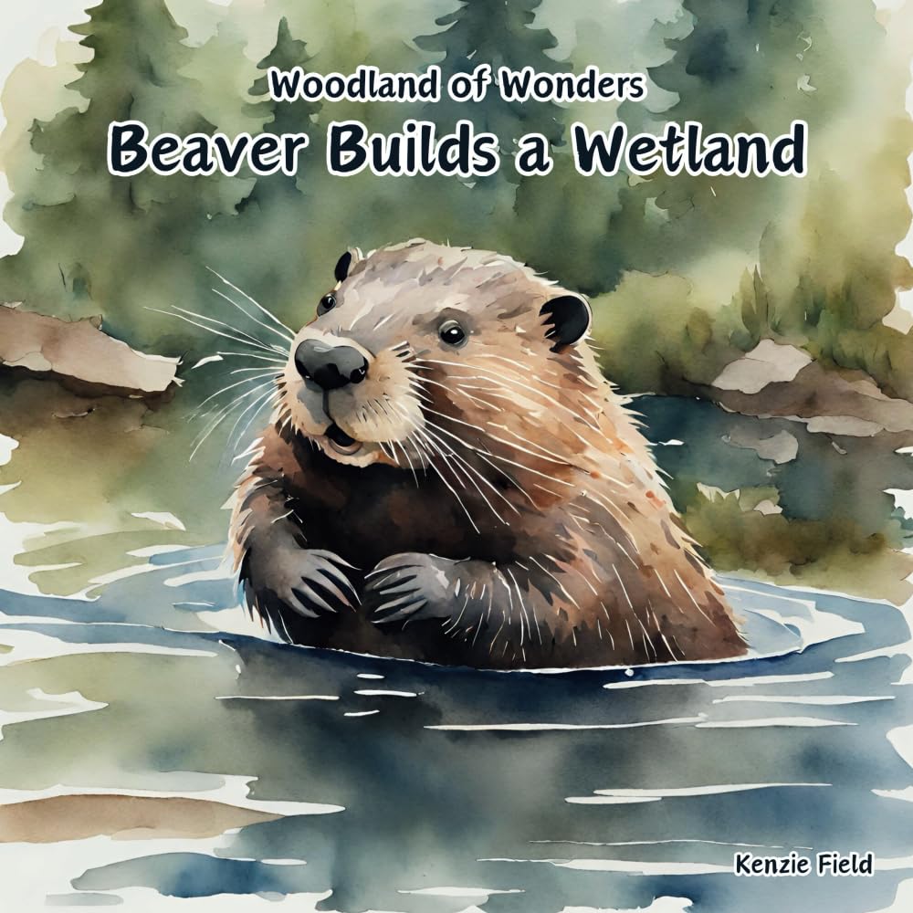 Beaver Builds a Wetland: Woodland of Wonders Series: A young beaver ...