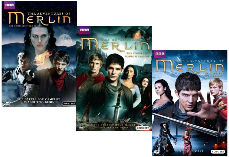Amazon.com: The Adventures of Merlin: The Complete Seasons 3,4 & 5 ...