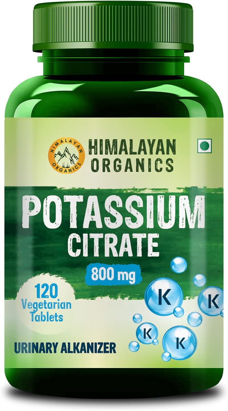 Amazon.com: Potassium, Bone & Muscle Support Supplement, 108mg, 100 ...