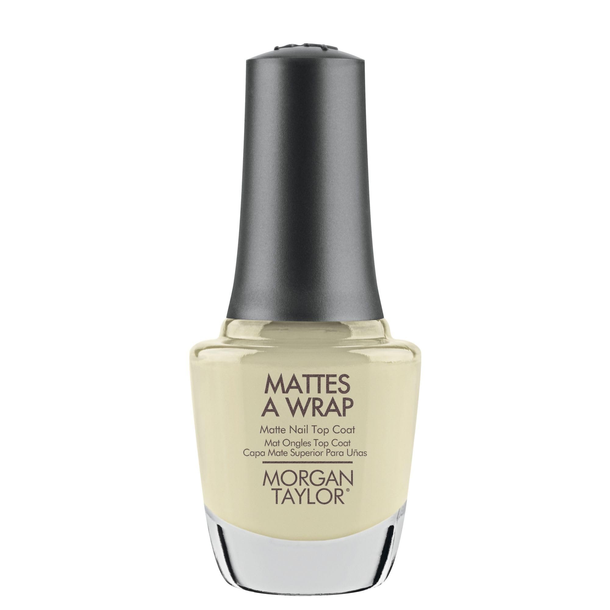 Amazon.com: Morgan Taylor Mattes A Wrap Matte Top Coat - Chip-Resistant ...