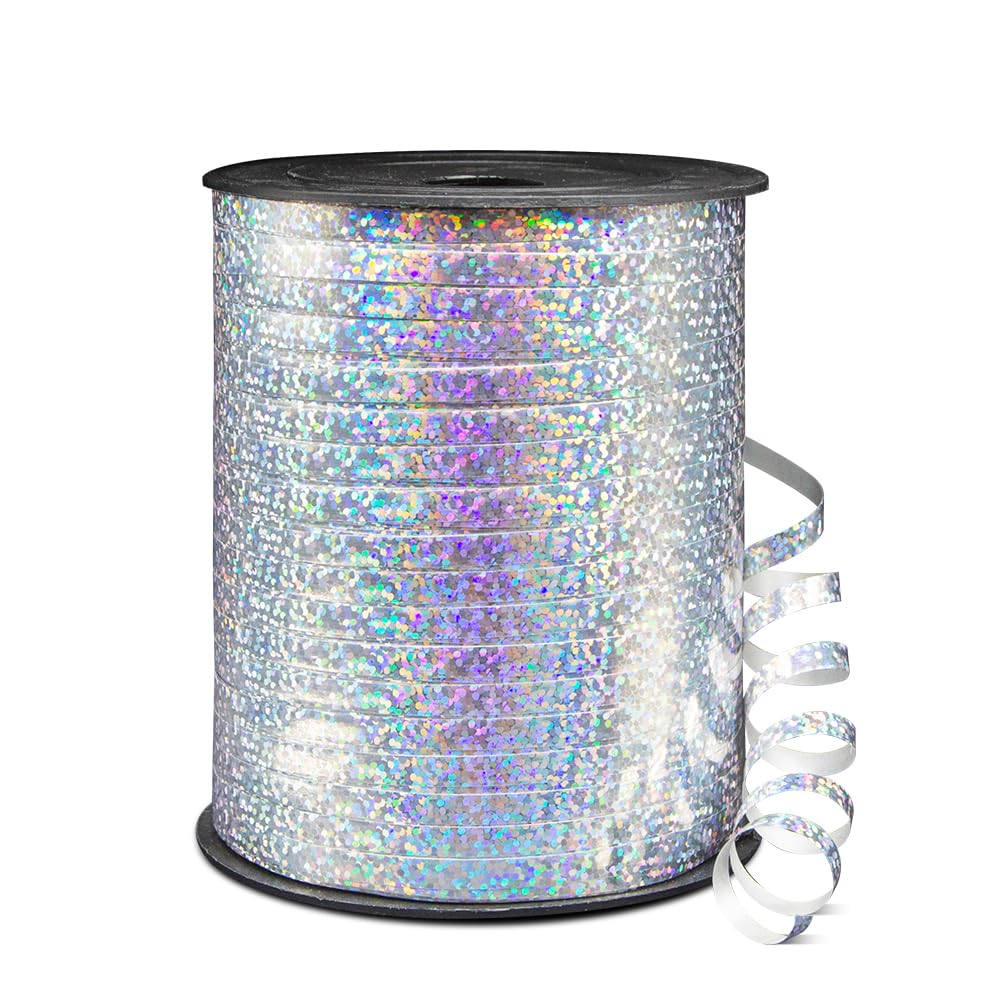 Amazon.com: Isaspire 500 Yards Shiny Metallic Curling Ribbon with Spool ...