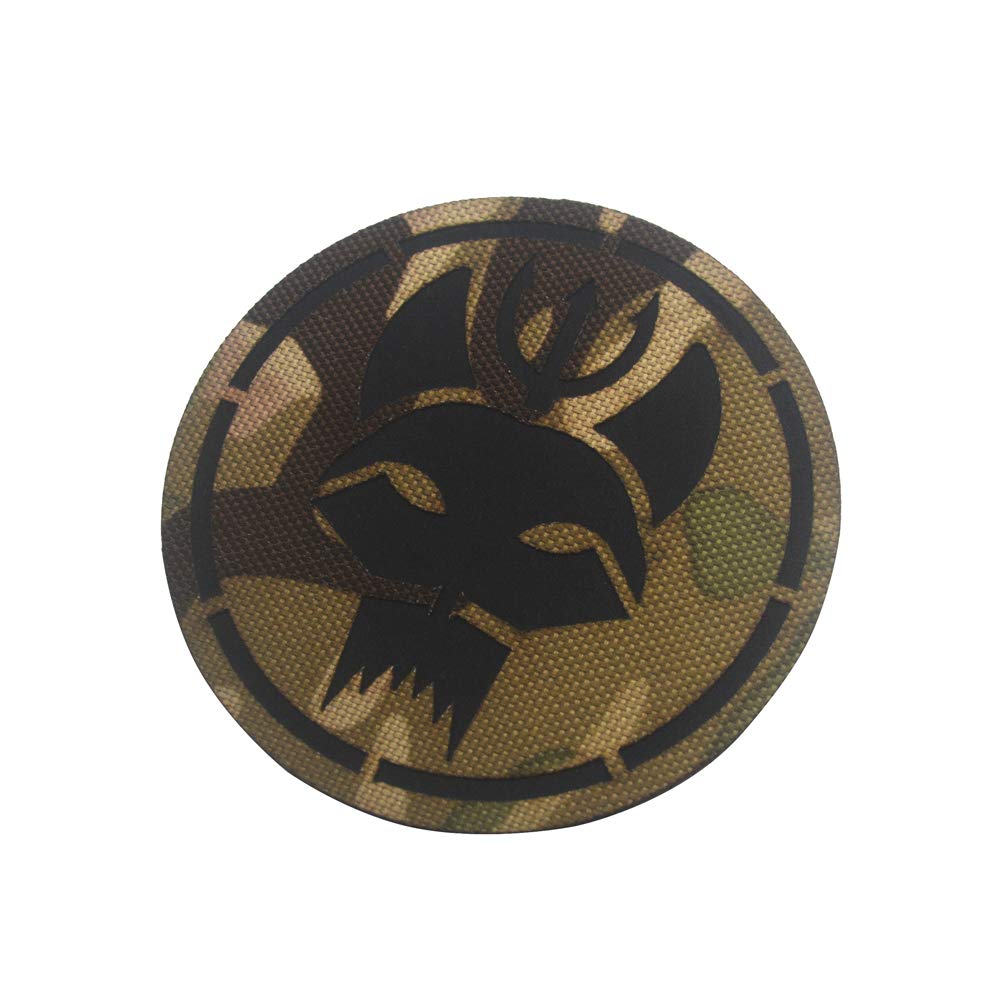 Devgru Gold Team Patch Devgru Gold Squadron Crusader Patch (Brown)