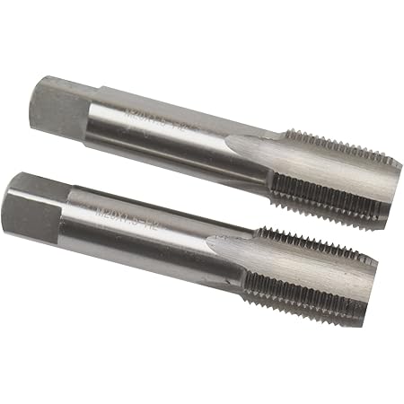 Amazon.com: 20mm X 1.5 Taper and Plug Tap M20 X 1.5mm Pitch ...