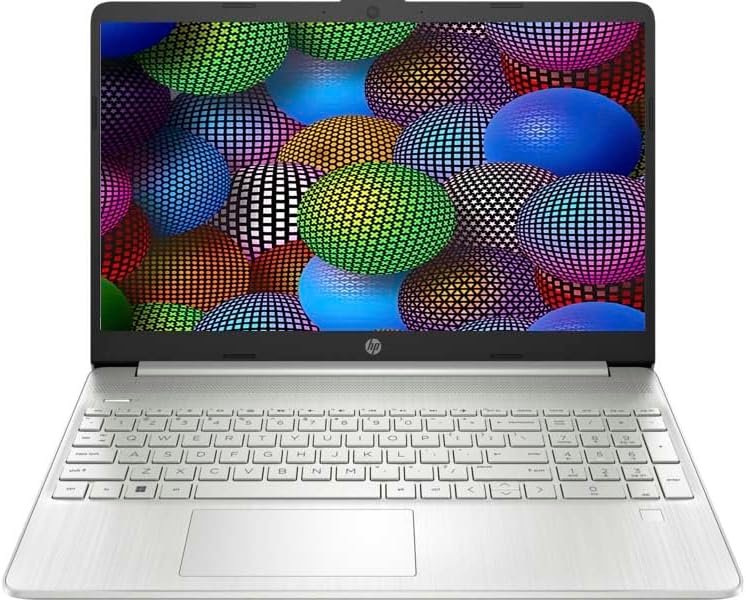 HP 15 Slim Laptop in Silver 6-Core Intel i3-1215U (Beat i5-1135G7) 8GB ...