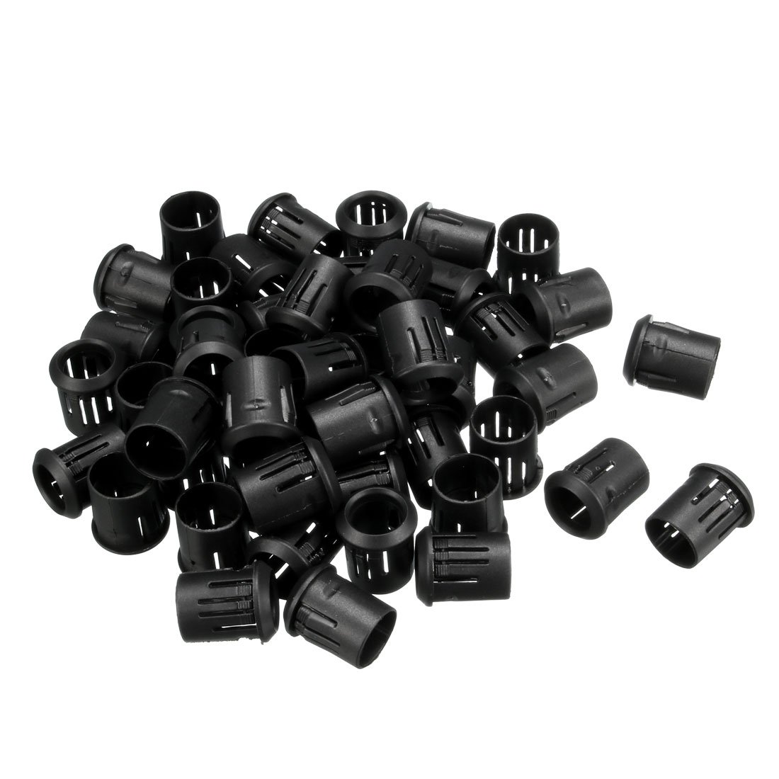 uxcell 50Pcs Lamp Socket Light-emitting Diode Holder Clip Bezel Mount ...