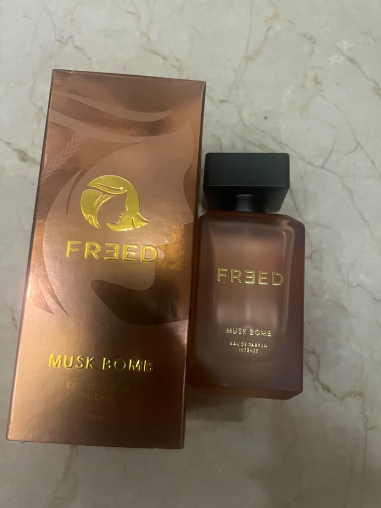 Buy FREED Musk Bomb EDP Perfume for Women, 80ml | Vanila, Amber, Violet ...