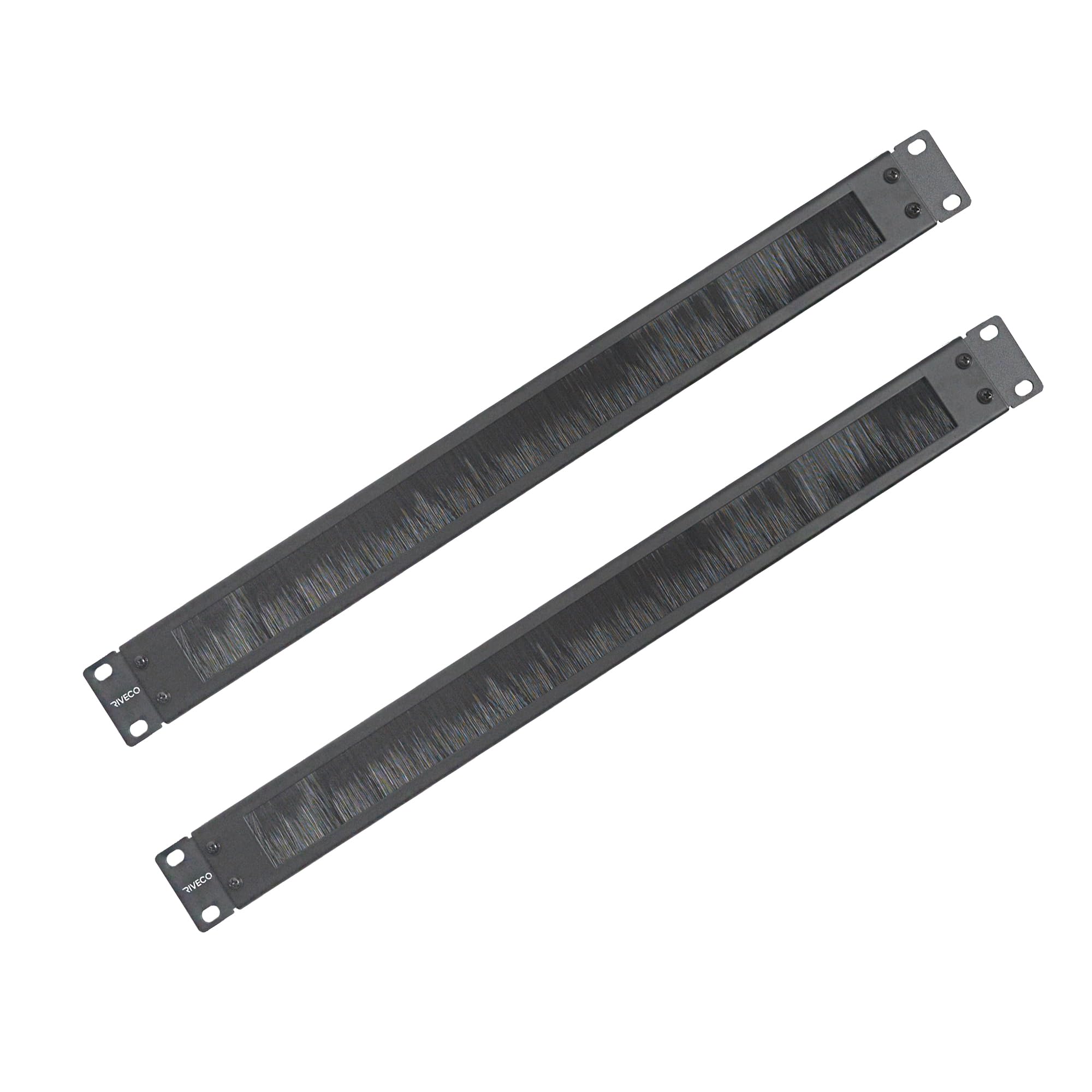 Amazon.com: RIVECO 1U Brush Panels for Rack Cable Management, Server ...