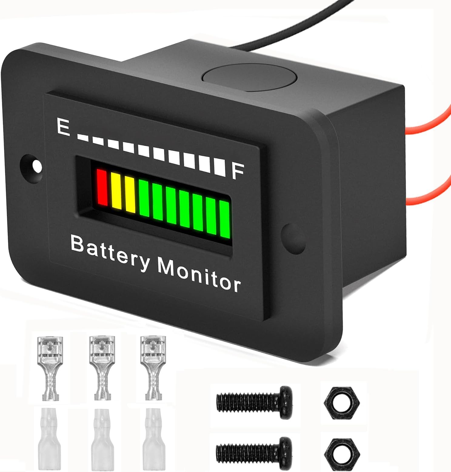 Amazon.com: HonorMeet 12V/24V 36V 48V 72V Lead Acid Battery Capacity ...