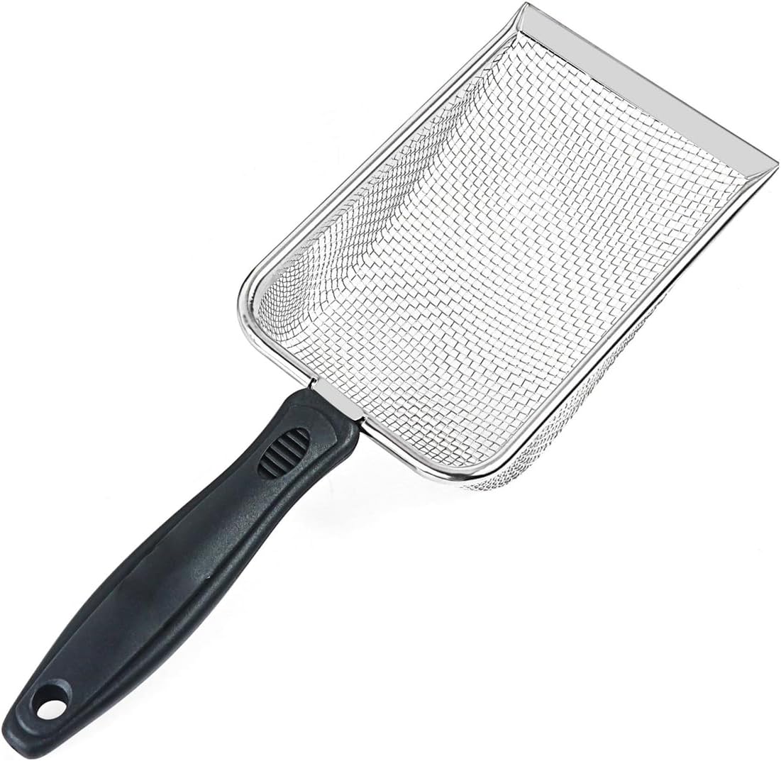 Amazon.com : Apidgrowth Metal Cat Litter Scoop,Sturdy Litter Cleaner ...