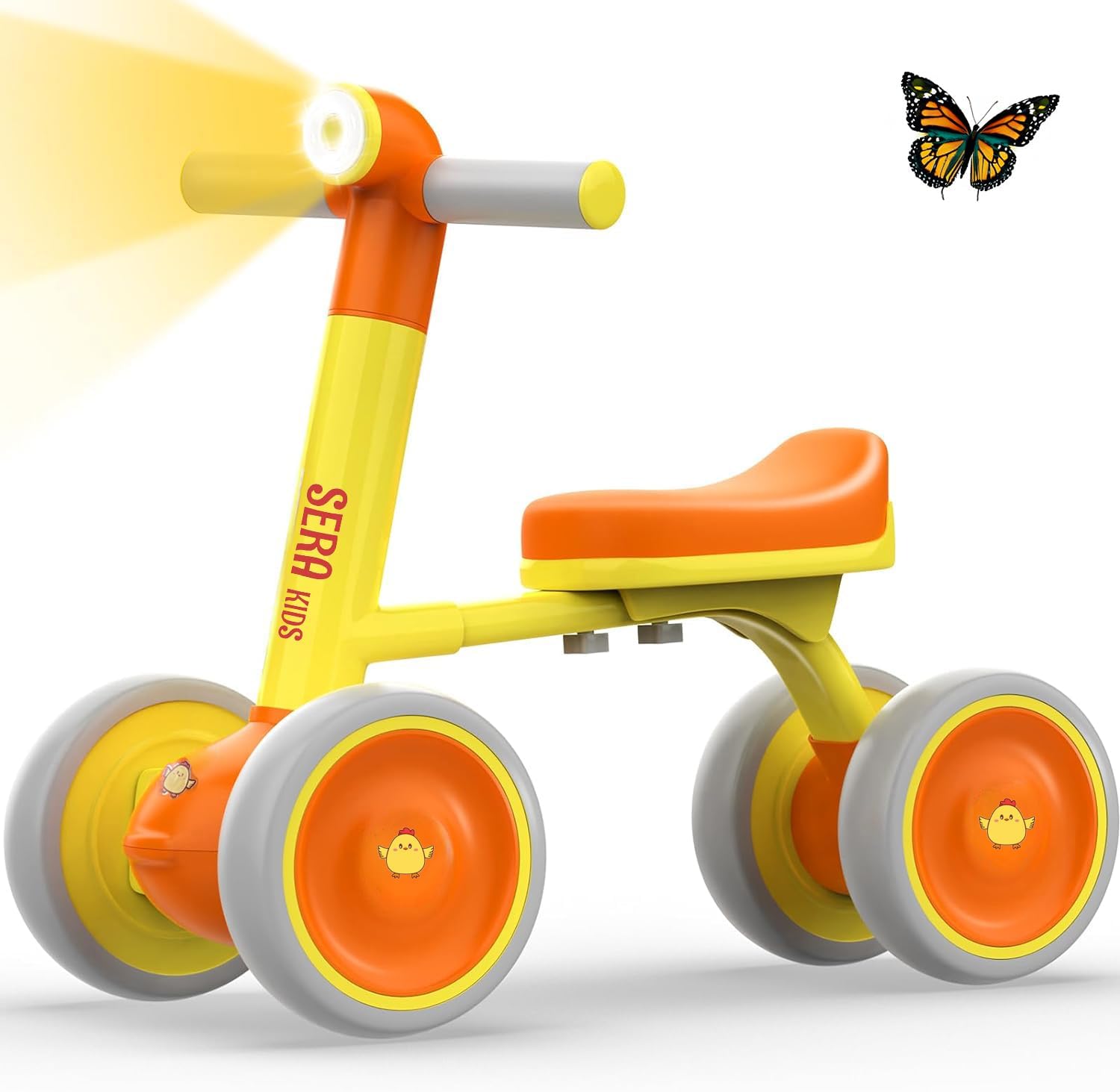 SERA Bike Baby Balance Bike 1+ Year Old Girls Boys - 12-36-48-60 Months ...