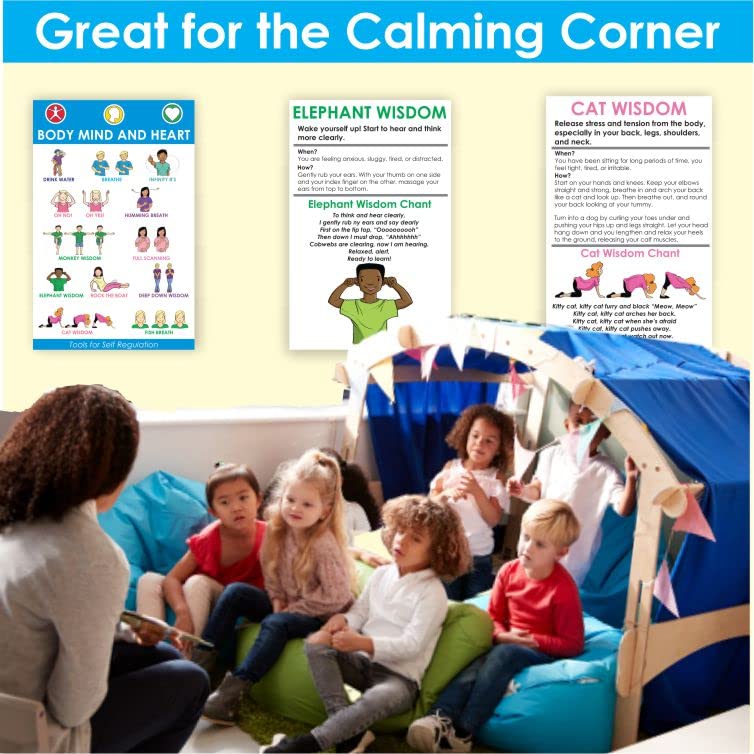 Snapklik.com : SELF REGULATION POSTERS Behavior Management Classroom ...