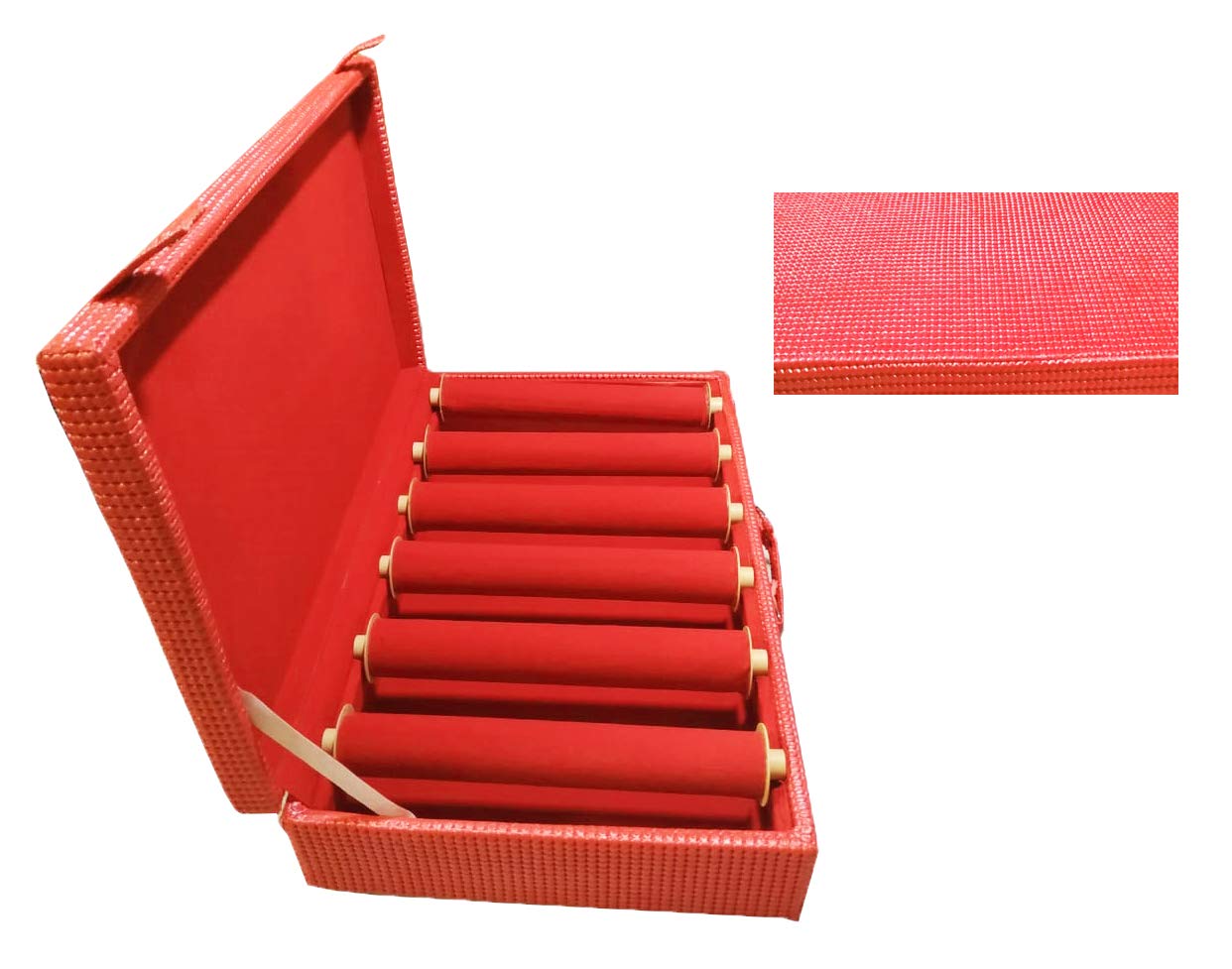 Buy Borchia 6 roll Rod chudi Box Bangle Box for Women jewelery Box at ...