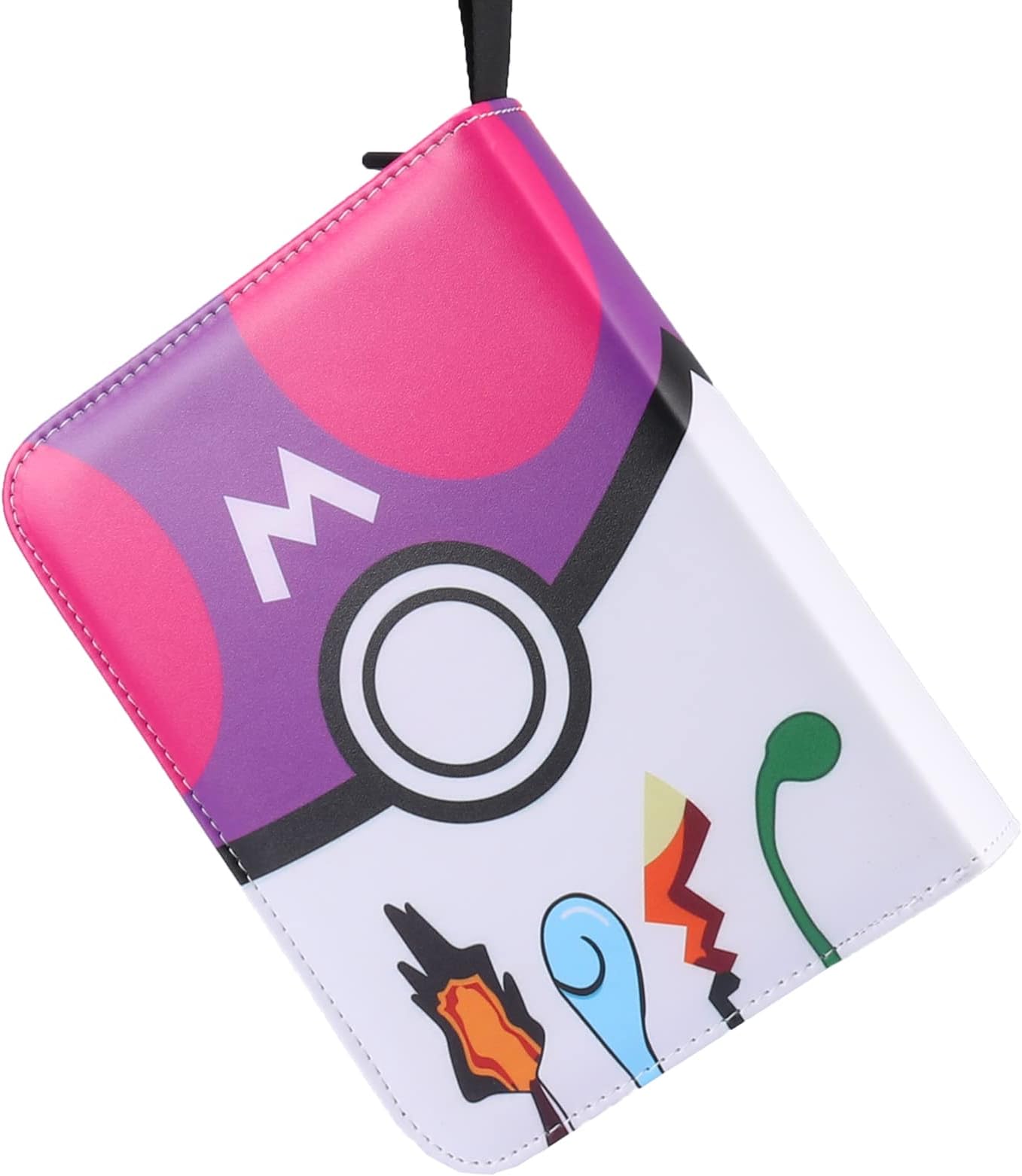 Card Binder for Pokemon, Trading Card Binder 4 Pocket Fits 480 Cards ...