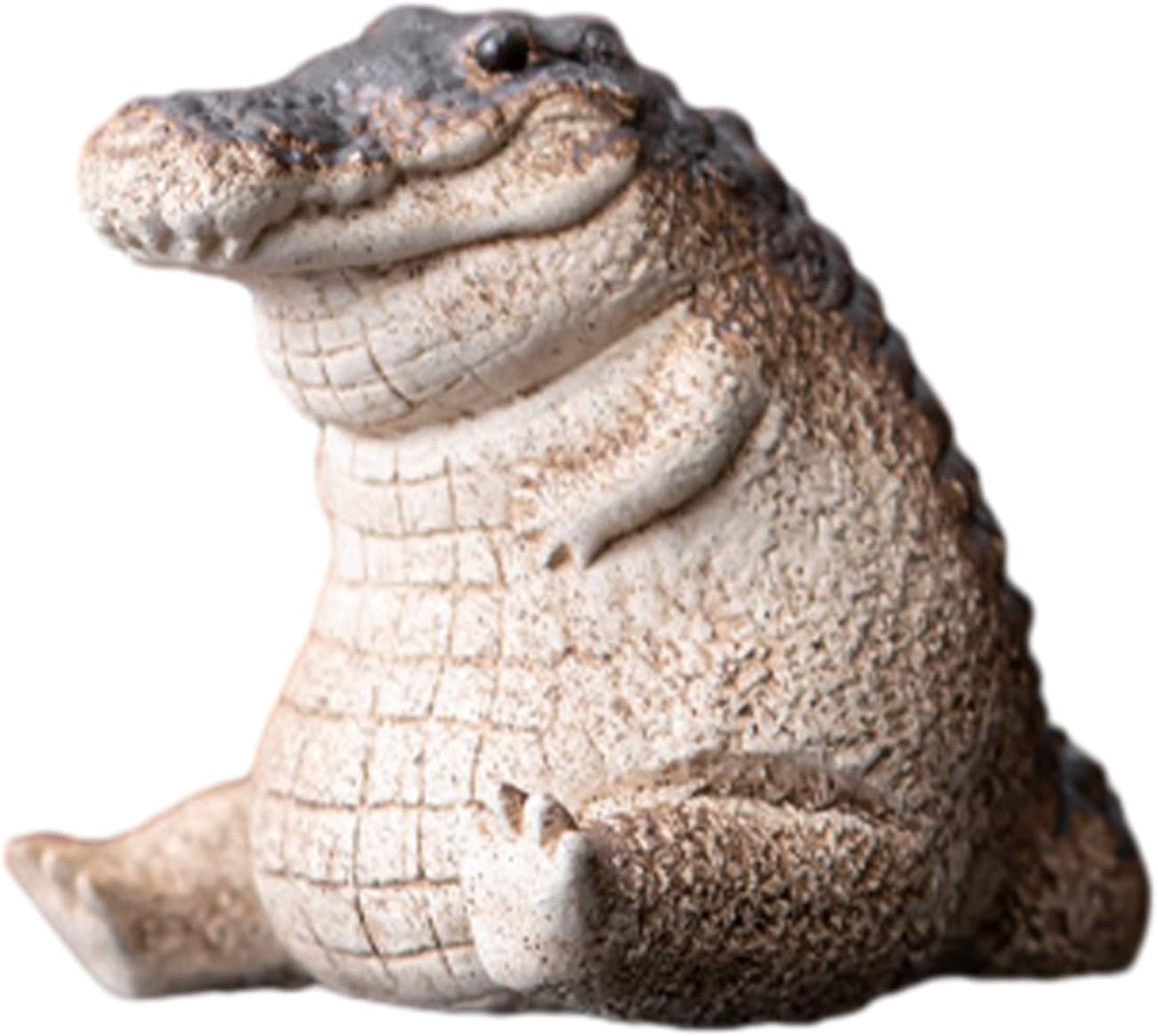 Amazon.com: CALIDAKA Alligator Baby Statue Ornament, Tea Pet Alligator ...