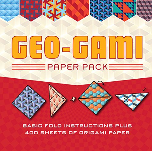 Buy Geo-Gami Paper Pack: Basic Fold Instructions Plus More Than 400 ...