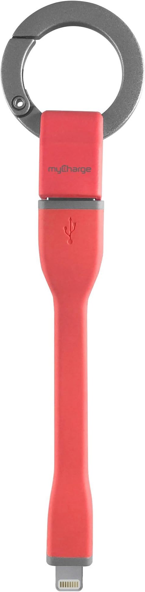 Amazon.com: myCharge iPhone Charger Lightning Cable (4-Inch) Keychain ...