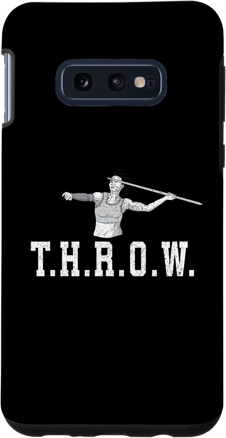 Amazon.com: Galaxy S10e Throw thrower javelin throwing discus track and ...