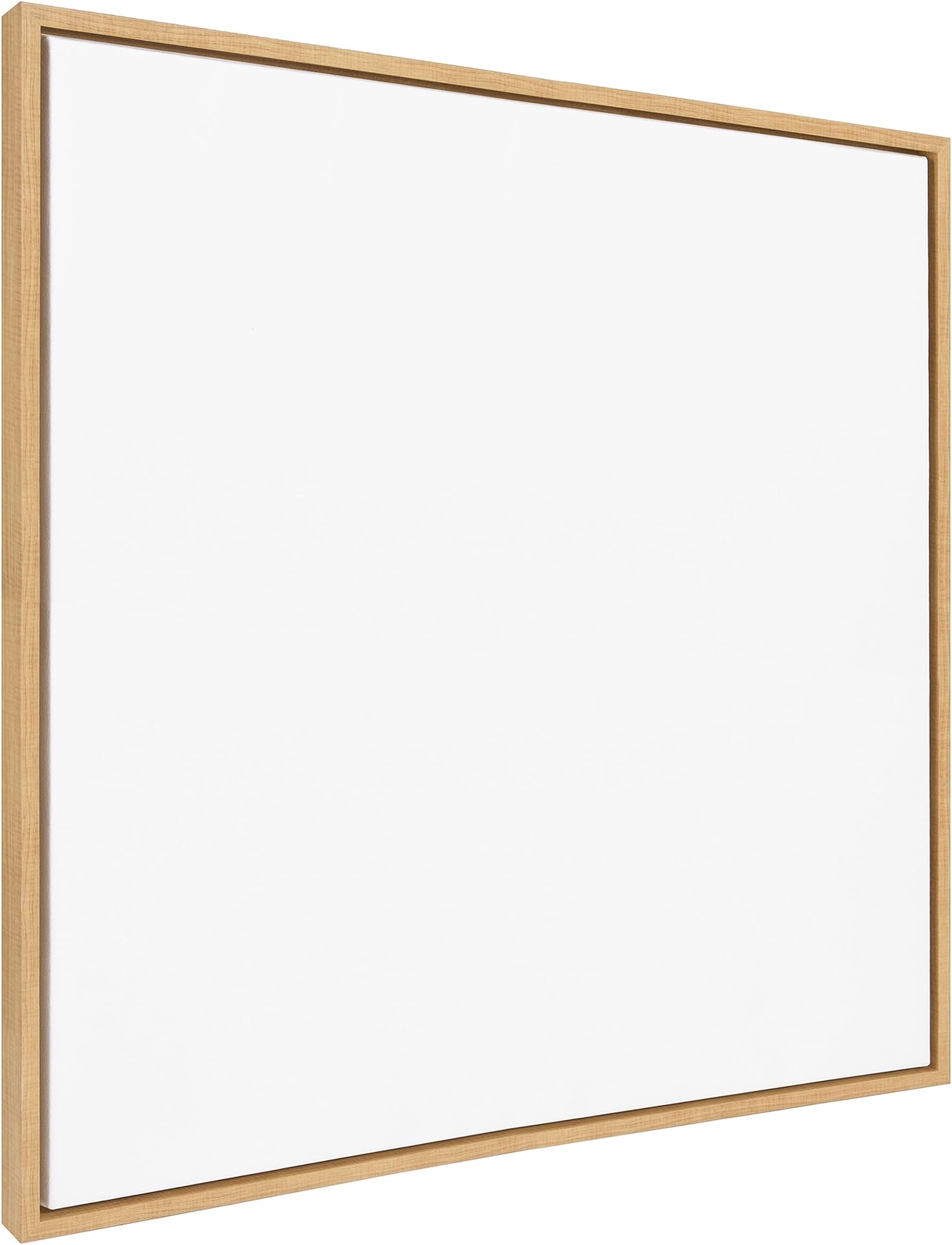 Amazon.com: Kate and Laurel Sylvie Blank Framed Canvas Wall Art, 22x22 ...