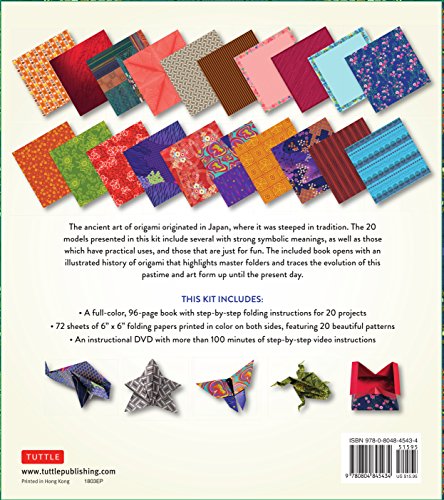 Snapklik.com : Japanese Origami For Beginners Kit: 20 Classic Origami ...