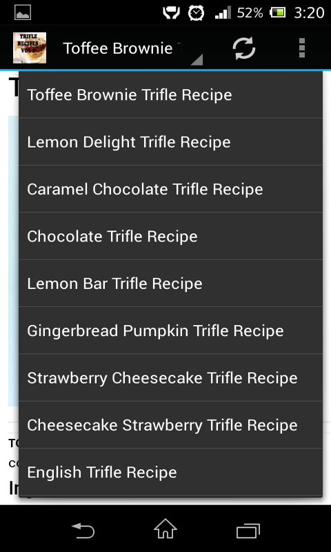 Trifle Recipes Cookbook Vol 1:Amazon.com:Appstore for Android