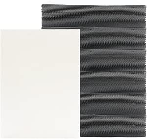 8 x 11 Inch Corrugated Cardboard Sheets Flat Layer Pads White Cardboard ...