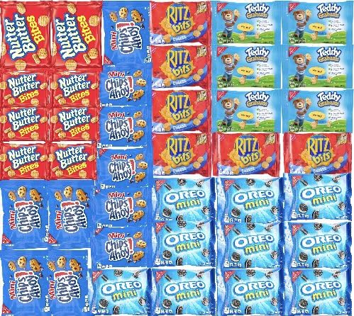 Amazon.com: Oreo Mini, Chips Ahoy Mini, Ritz Bitz Cheeze, Nutter Butter ...
