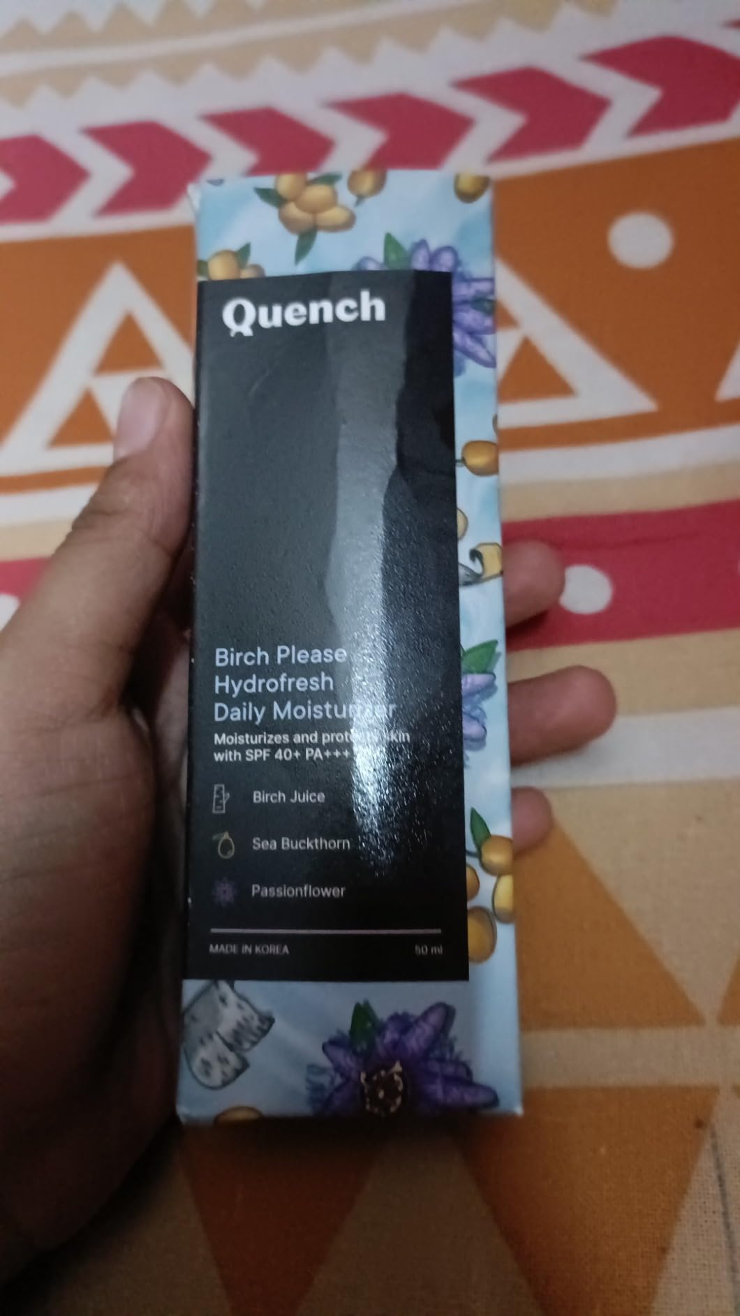 Quench Hydro Fresh Daily Moisturizer with SPF 40+ PA+++ | 2-in1 ...