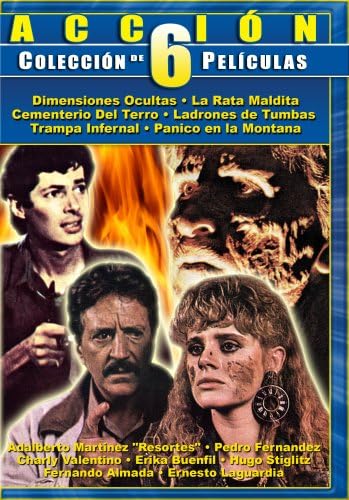 6 Peliculas- De Terror : Resortes, Erika Buenfil, ", Charly Valentino ...