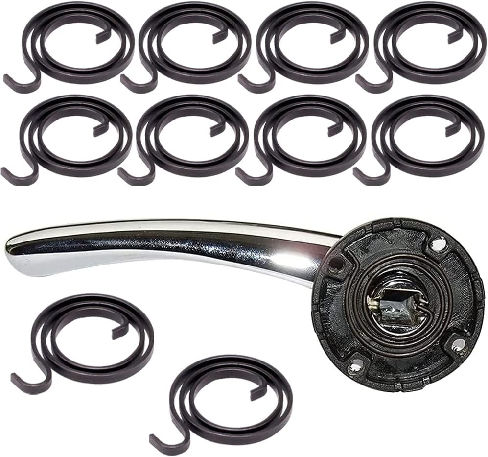 Pgirgyq 10 Pcs Door Handles Springs Durable Door Handles Coil Repair ...